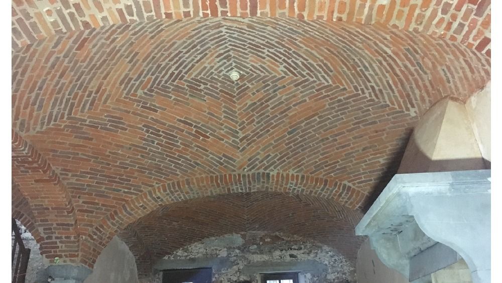 Consolidation de voûtes en briques à Maredret